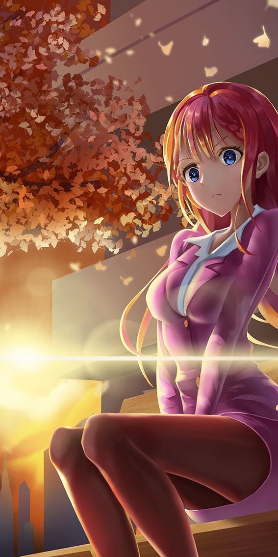 Phone Wallpaper Anime We Never Learn Blue Eyes Bokutachi Wa Benkyou 4070