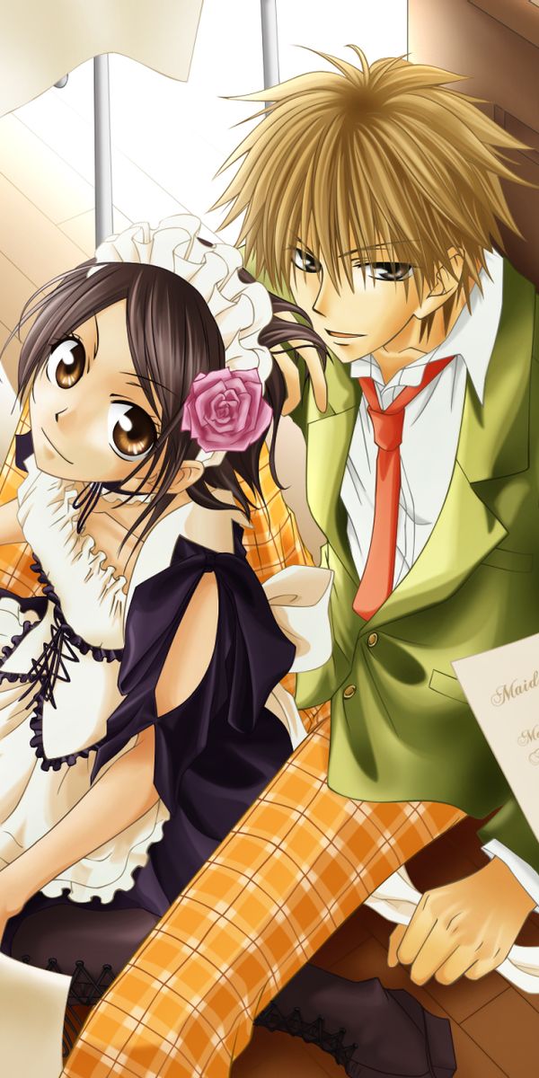 Phone wallpaper: Anime, Maid Sama!, Misaki Ayuzawa, Takumi Usui 1295148