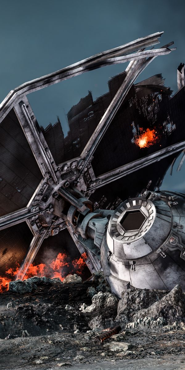 Phone wallpaper: Video Game, Star Wars Battlefront (2015), Tie Fighter ...