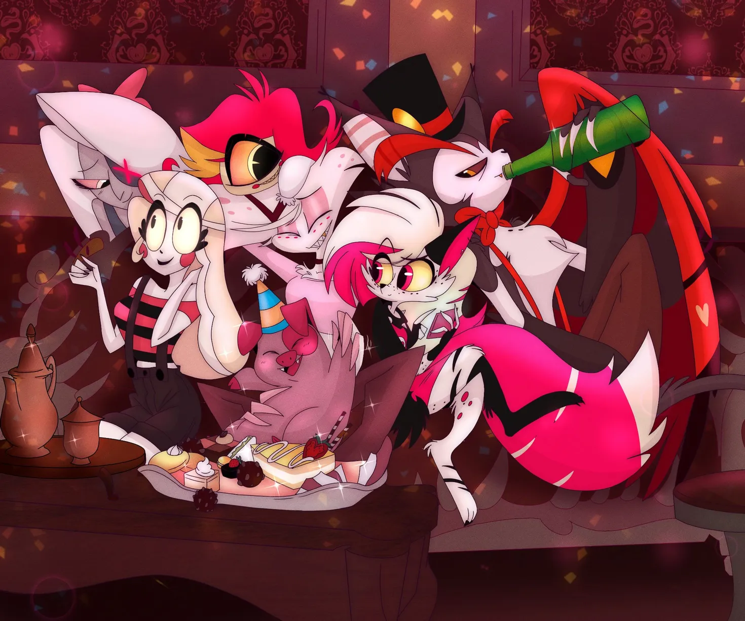 Free Niffty (Hazbin Hotel) 4K Wallpapers & Desktop HD Backgrounds for PC