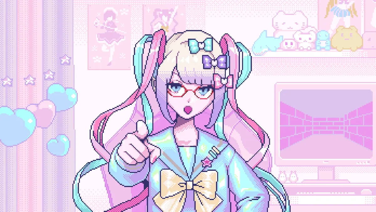 Desktop wallpaper: Needy Girl Overdose, Omgkawaiiangel Chan, Video Game ...