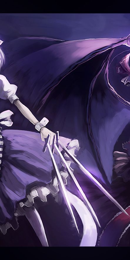 Desktop wallpaper: Yumeko (Touhou), Vampire, Touhou, Anime, Maid ...