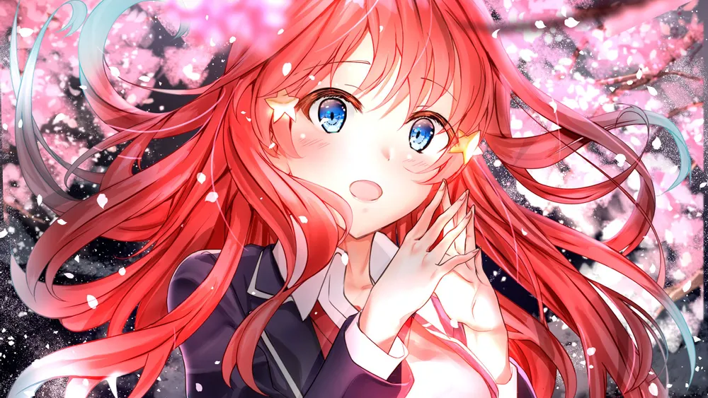 Desktop wallpaper: Blush, The Quintessential Quintuplets, Itsuki Nakano ...