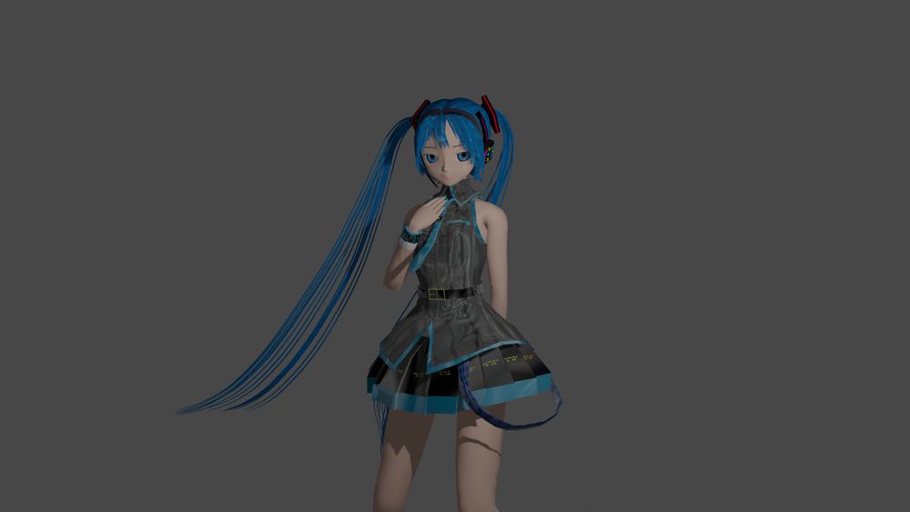 HD desktop wallpaper: Anime, Vocaloid, Blue Eyes, Blue Hair, Hatsune ...