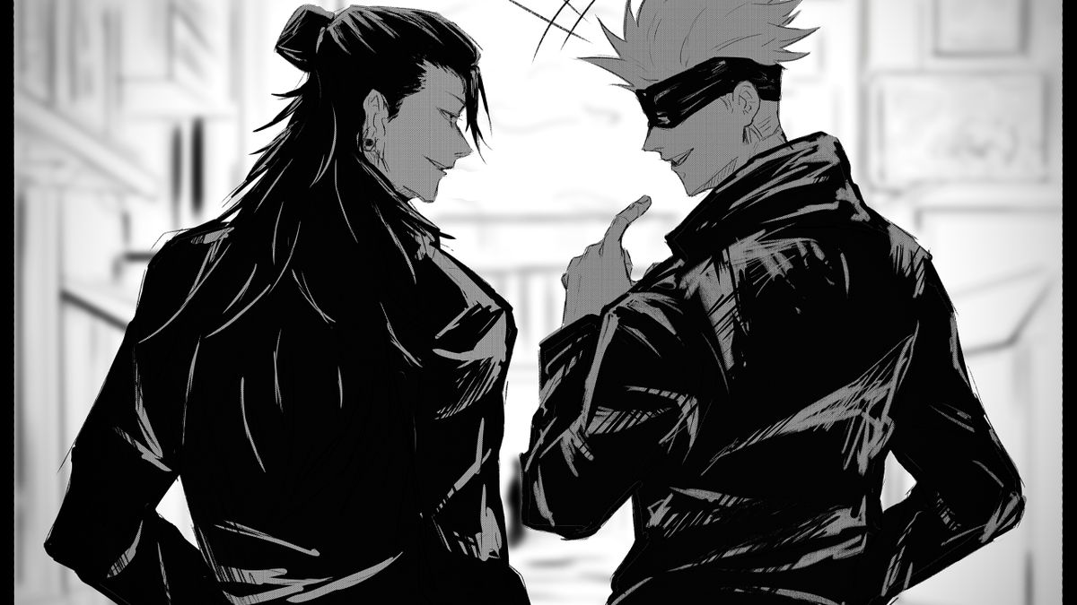 Suguru Geto and Satoru Gojo from Jujutsu Kaisen - Anime Wallpaper