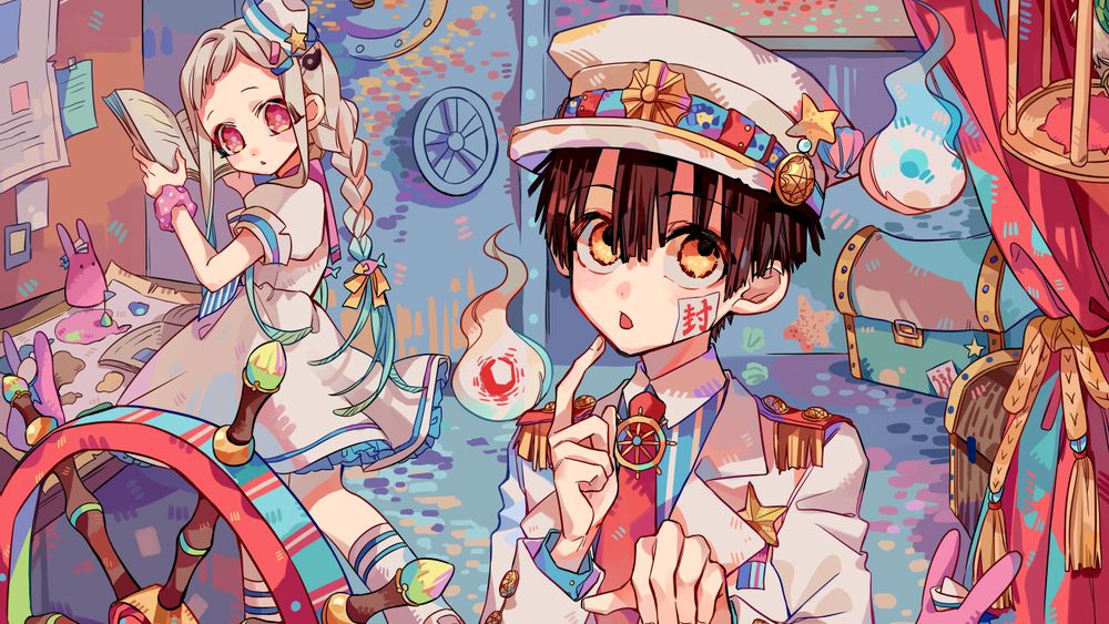 Fond d'écran HD: Toilet Bound Hanako Kun, Animé, Hanako Kun, Yashiro ...