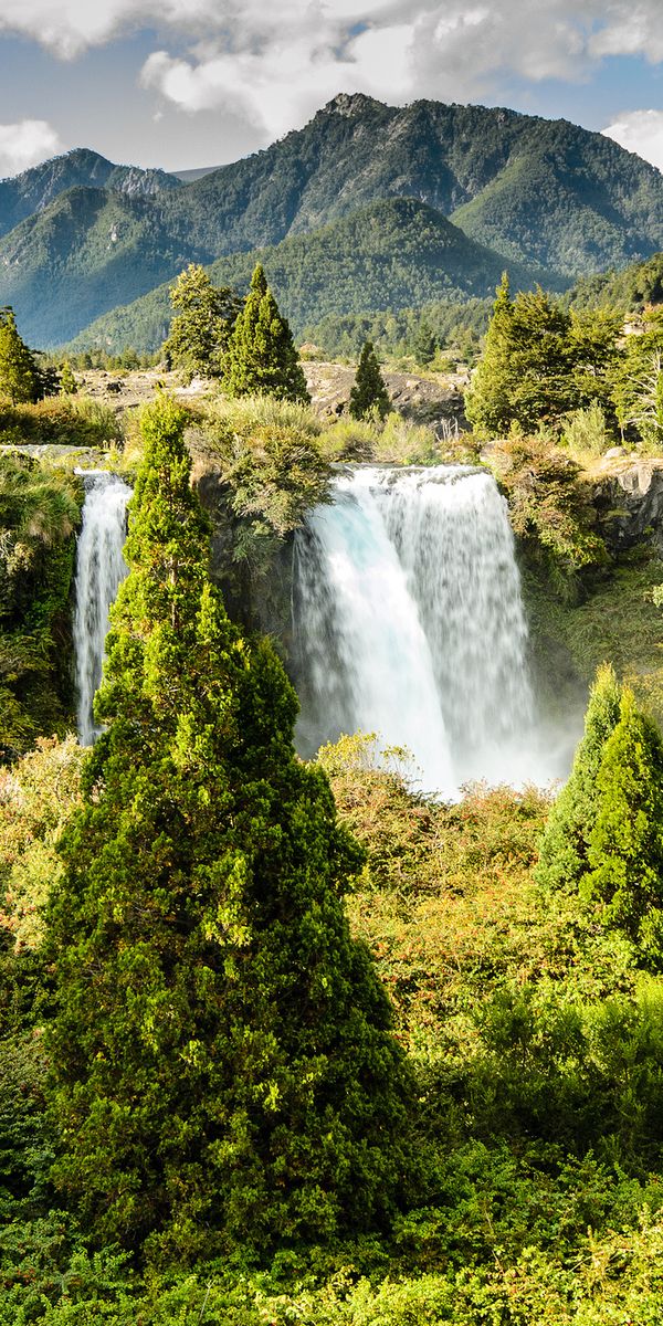 Phone wallpaper: National Park, Vegetation, Waterfalls, Greenery, Earth ...