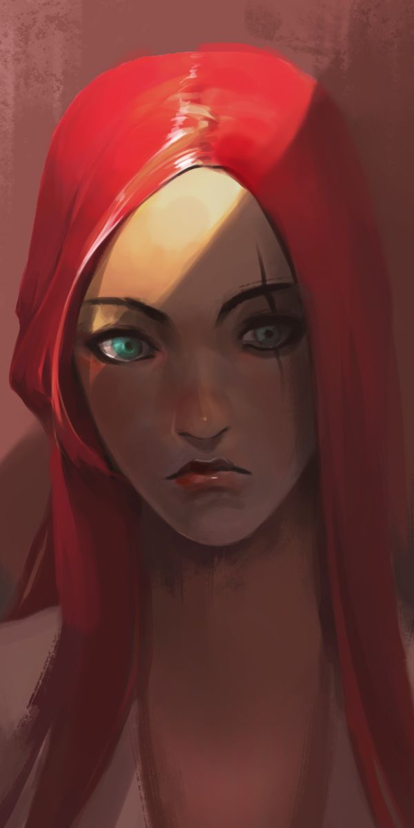 Desktop wallpaper: Video Game, League Of Legends, Aqua Eyes, Katarina ...