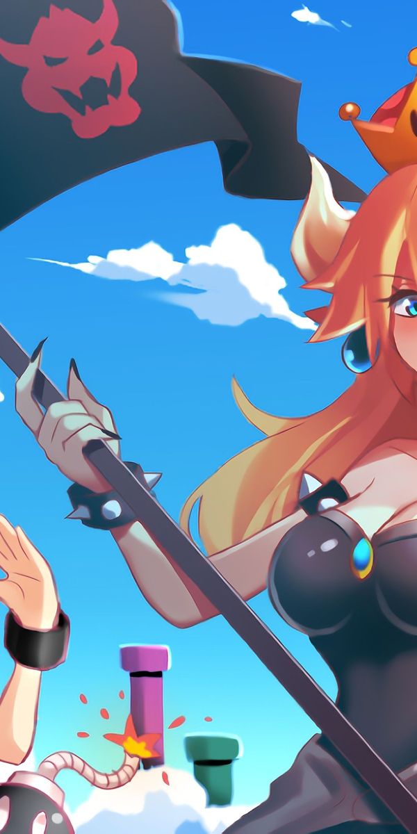 Bowsette Jr Phone Wallpapers Free 4k And Hd Downloads