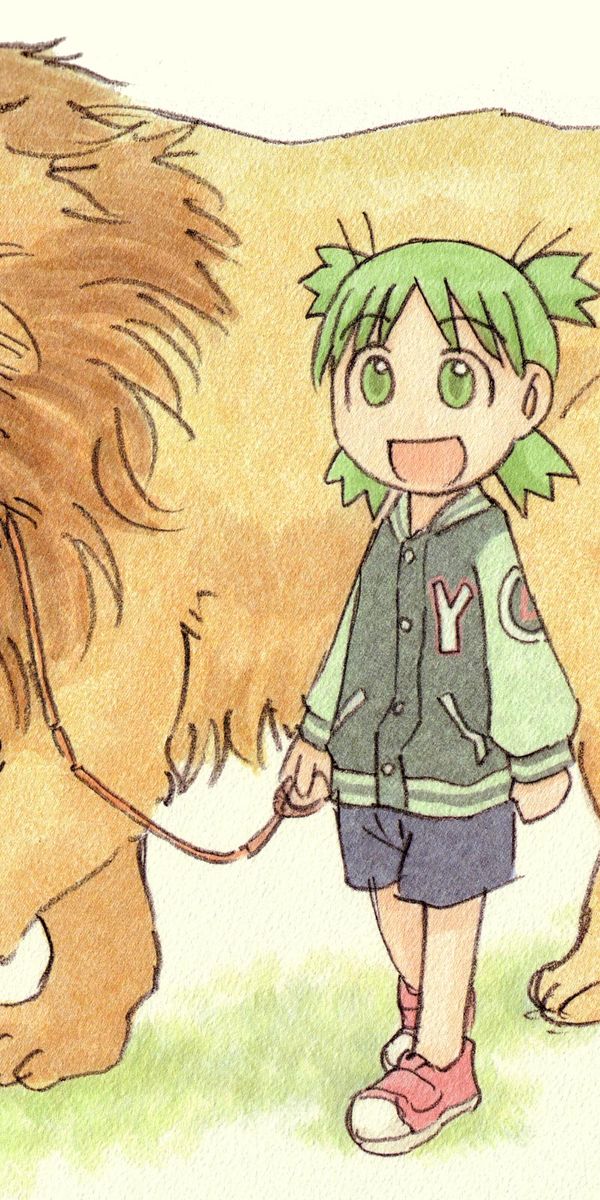 Phone wallpaper: Yotsuba!, Anime, Lion, Yotsuba Koiwai 928460