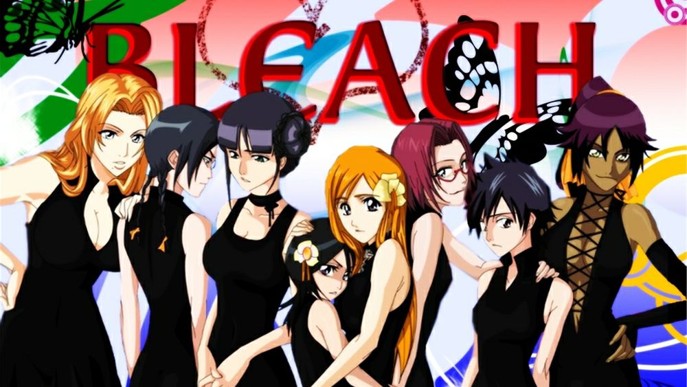 HD desktop wallpaper: Anime, Bleach, Rukia Kuchiki, Orihime Inoue ...