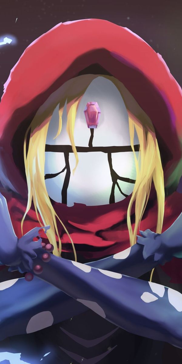 Desktop wallpaper: Anime, Blonde, Evileye (Overlord), Mask 4K free ...