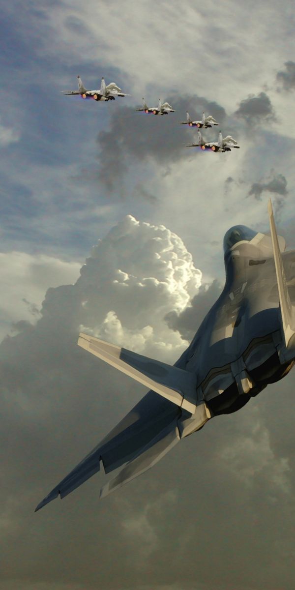 Phone wallpaper: Eurofighter Typhoon, Lockheed Martin F 22 Raptor, Ace ...