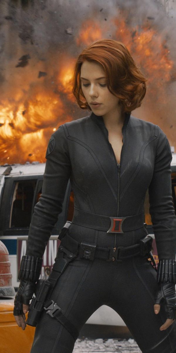 Phone wallpaper: Scarlett Johansson, Movie, Avengers, Actress, Black ...