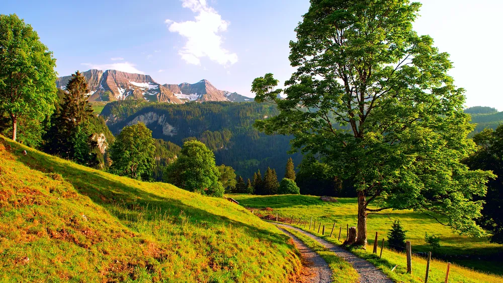 Desktop wallpaper: Nature, Mountains, Landscape 4K free download for PC ...