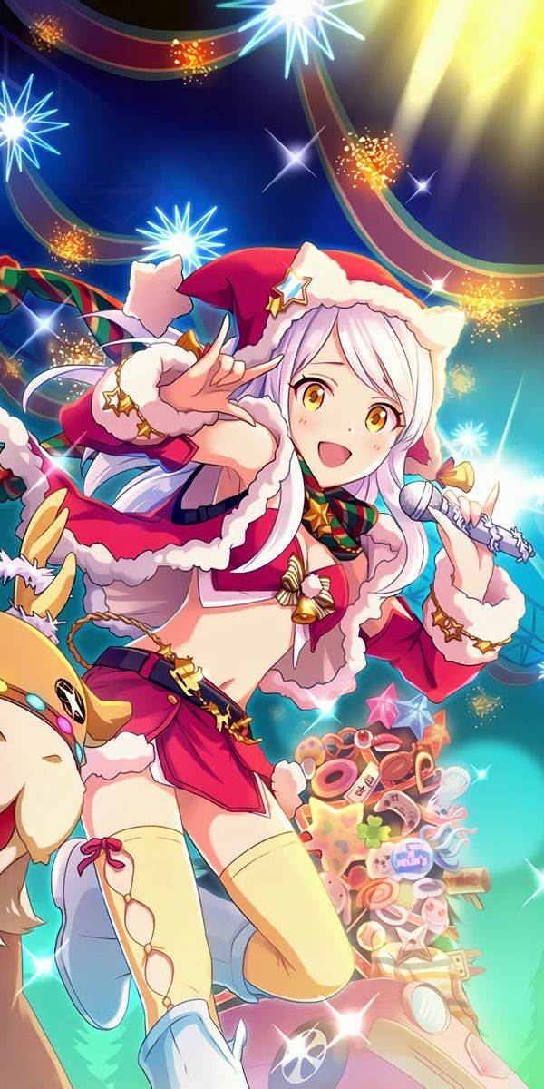 Fondos de pantalla de Eva Papa Noel para celular, gratis del teléfono 4K