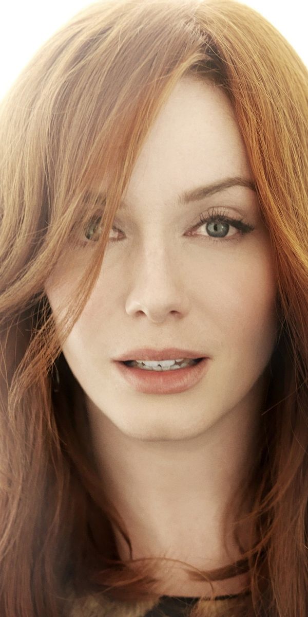 Fond d'écran HD: Célébrités, Christina Hendricks, Actrice, Yeux Bleus ...