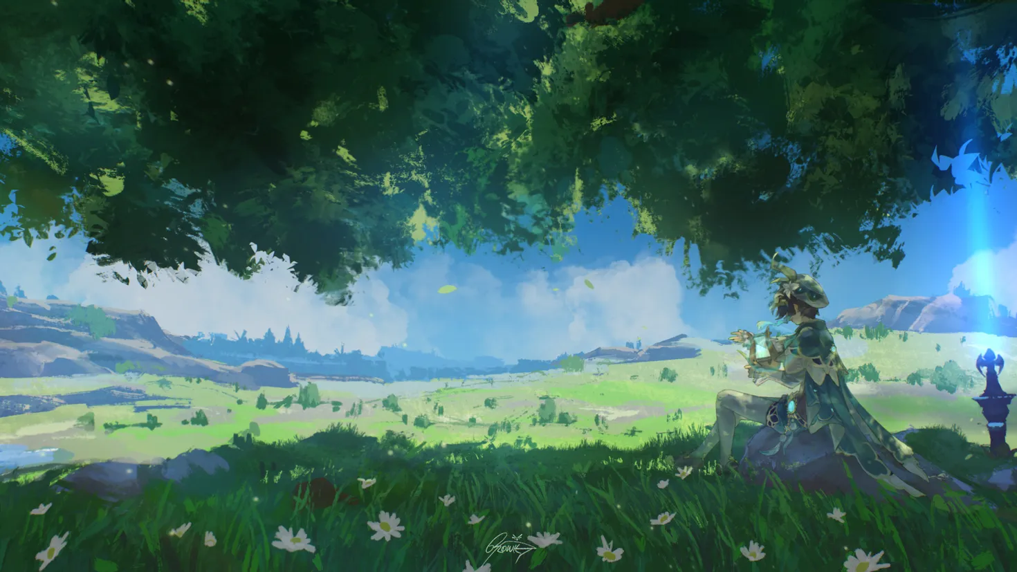 Fond d'écran HD: Genshin Impact, Venti (Genshin Impact), Jeux Vidéo ...