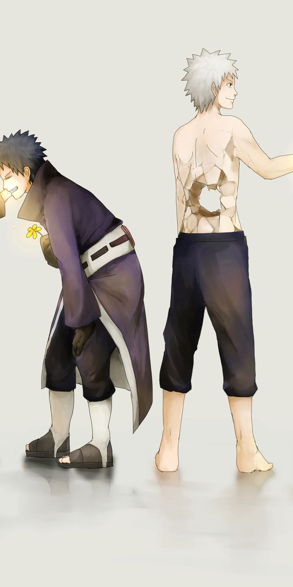 Fond d'écran HD: Animé, Naruto, Kakashi Hatake, Naruto Uzumaki, Obito ...