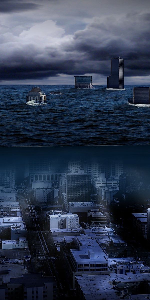 Phone wallpaper: Seattle, Sci Fi, Post Apocalyptic, Apocalyptic, Ocean ...