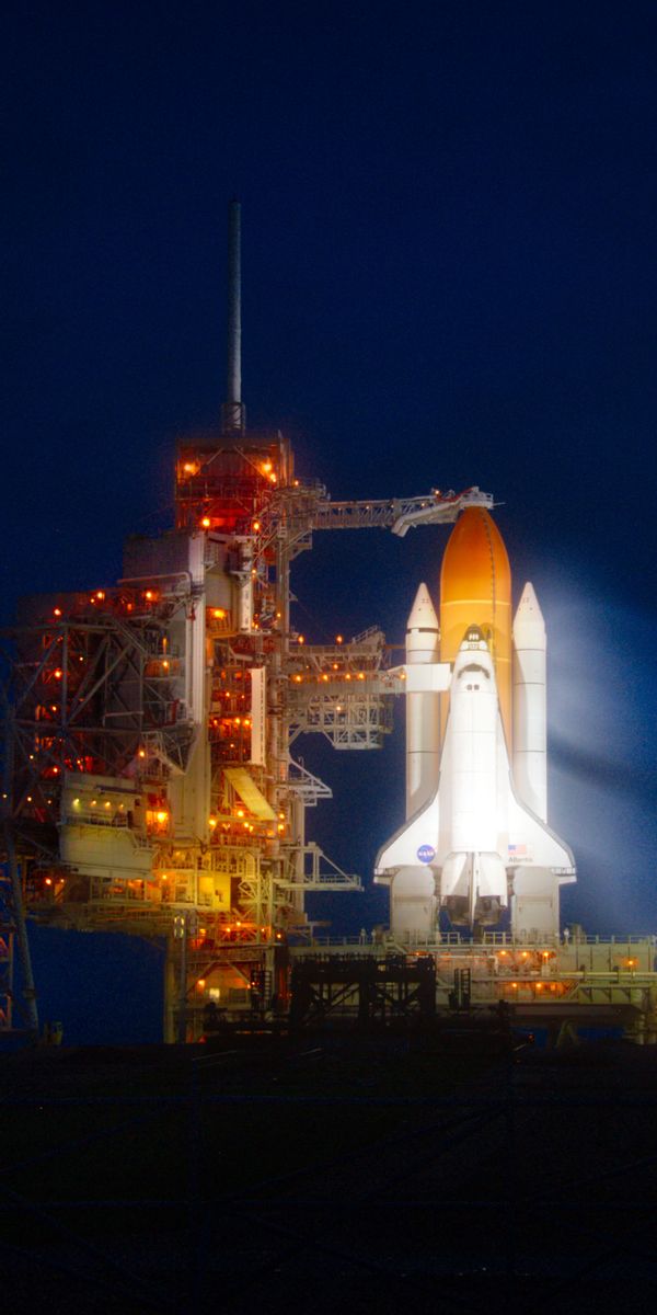 Phone wallpaper: Space Shuttle Atlantis, Vehicles, Space Shuttle, Cape ...