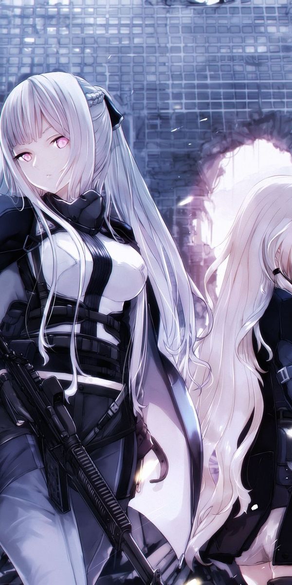 Phone wallpaper: Ak 12 (Girls Frontline), Video Game, Girls Frontline ...