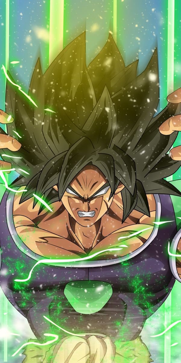 Phone wallpaper: Dragon Ball Super: Broly, Anime, Broly (Dragon Ball ...