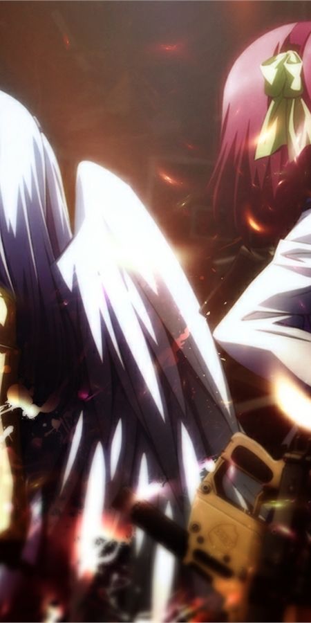Desktop wallpaper: Angel Beats!, Anime, Kanade Tachibana, Yuri Nakamura ...