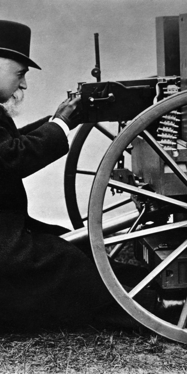 Phone wallpaper: Weapons, Maxim Gun 600071