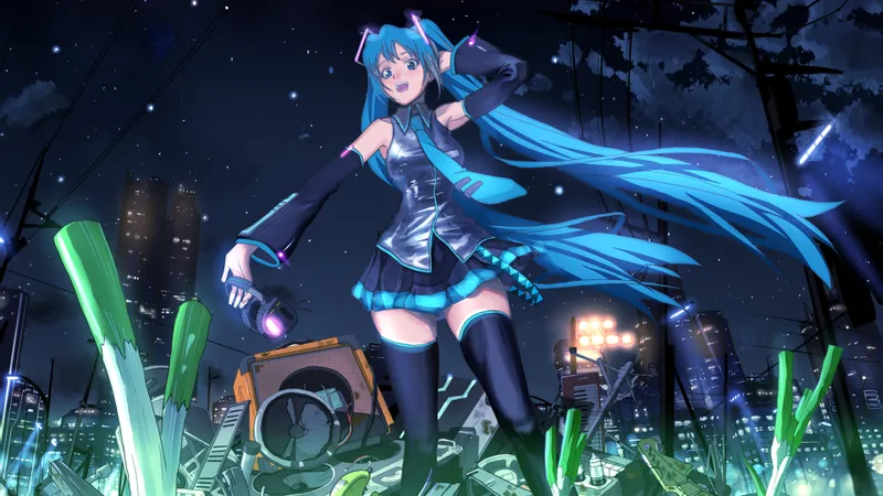 Desktop wallpaper: Anime, Vocaloid, Hatsune Miku 4K free download for ...