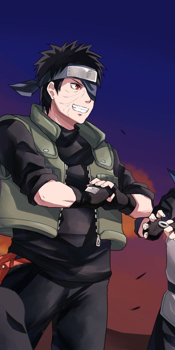 Papel de parede para celular: Anime, Naruto, Kakashi Hatake, Obito ...