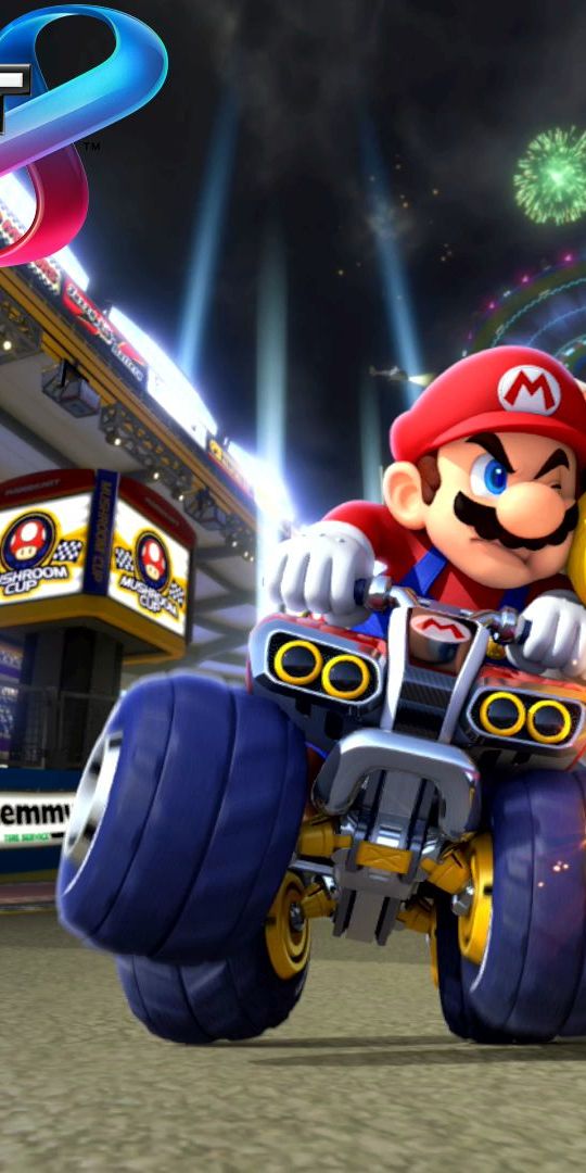 Fondo de pantalla para celular de Mario, Videojuego, Mario Kart 8 ...