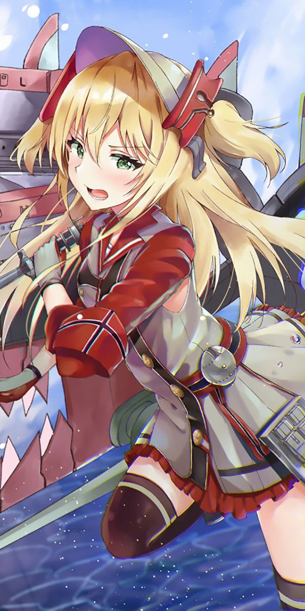 Phone wallpaper: Admiral Hipper (Azur Lane), Anime, Azur Lane 1370305