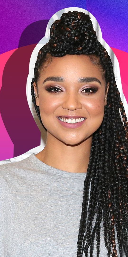 Desktop wallpaper: Celebrity, Aisha Dee, Actress, Brunette, Dreadlocks ...
