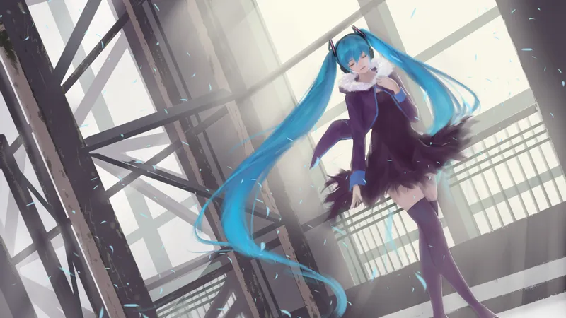 Desktop wallpaper: Anime, Vocaloid, Hatsune Miku 4K free download for ...