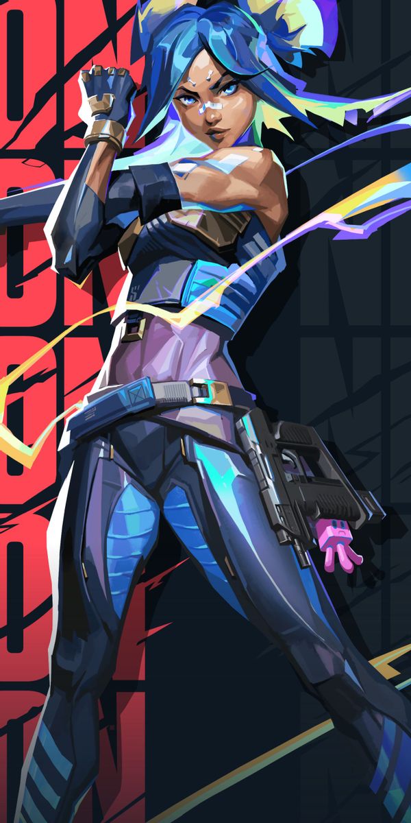 Phone wallpaper: Video Game, Valorant, Neon (Valorant) 1429171