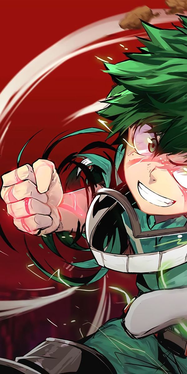 Phone wallpaper: Anime, My Hero Academia, Green Hair, Izuku Midoriya ...