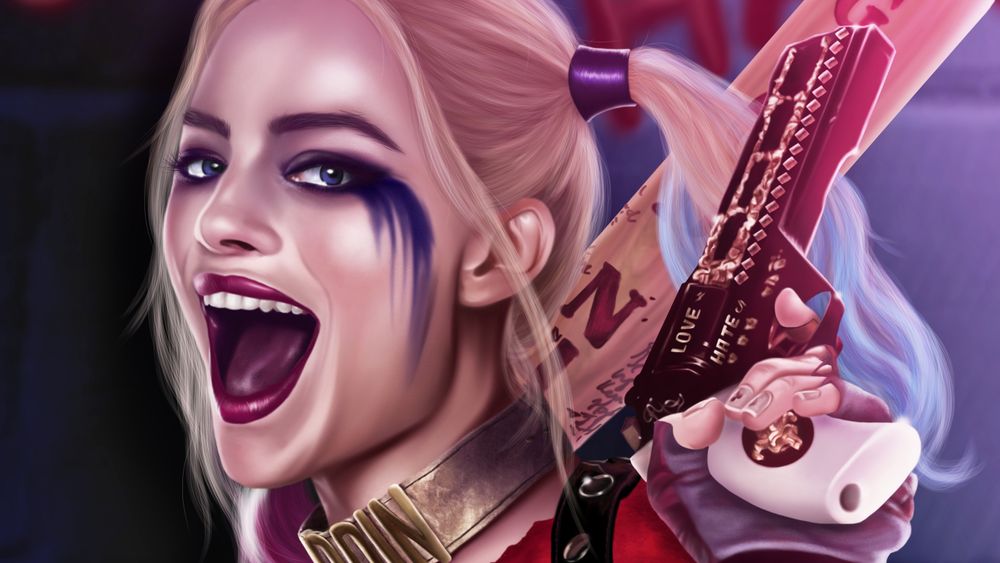 Fond d'écran HD: Film, Harley Quinn, L'escadron Suicide, Margot Robbie ...