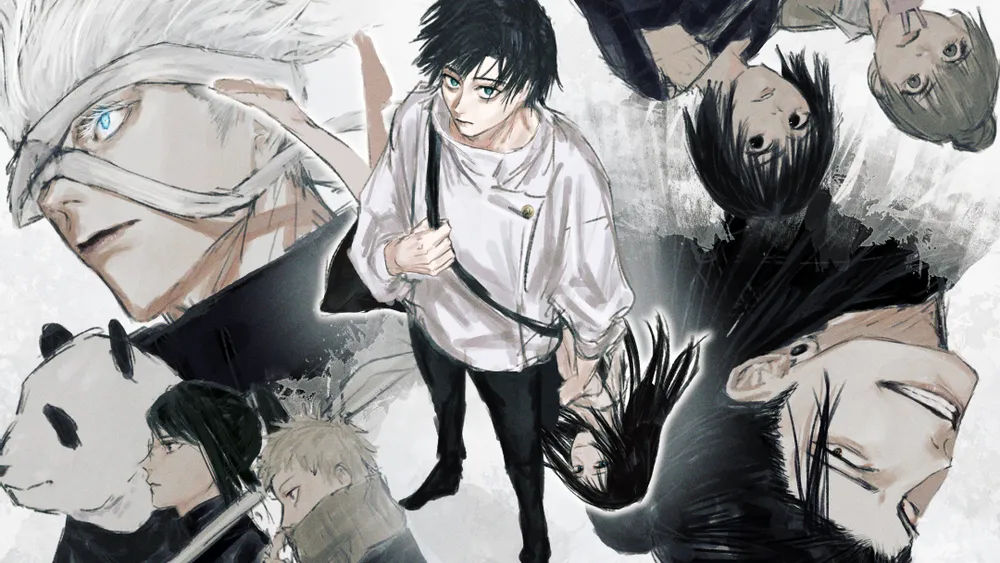 Desktop wallpaper: Toge Inumaki, Yuta Okkotsu, Maki Zenin, Panda ...