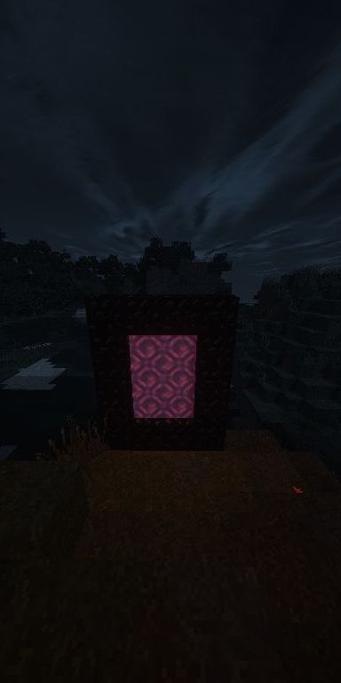 Desktop wallpaper: Video Game, Minecraft, Nether Portal 4K free ...