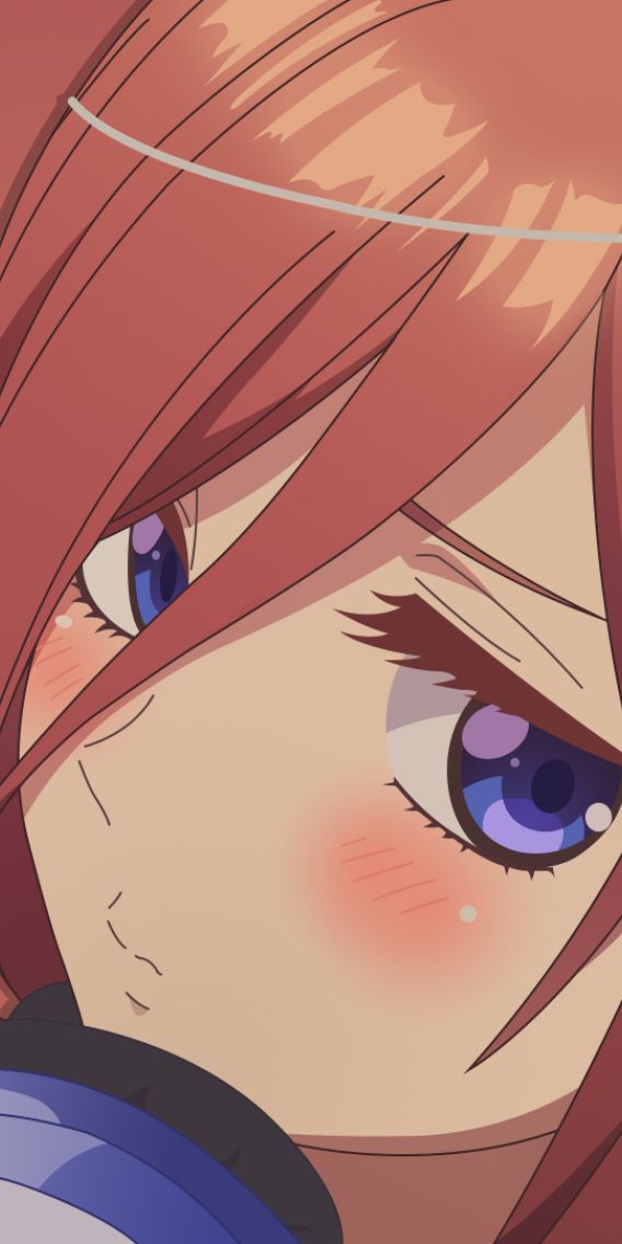 Phone wallpaper: Anime, The Quintessential Quintuplets, Miku Nakano ...