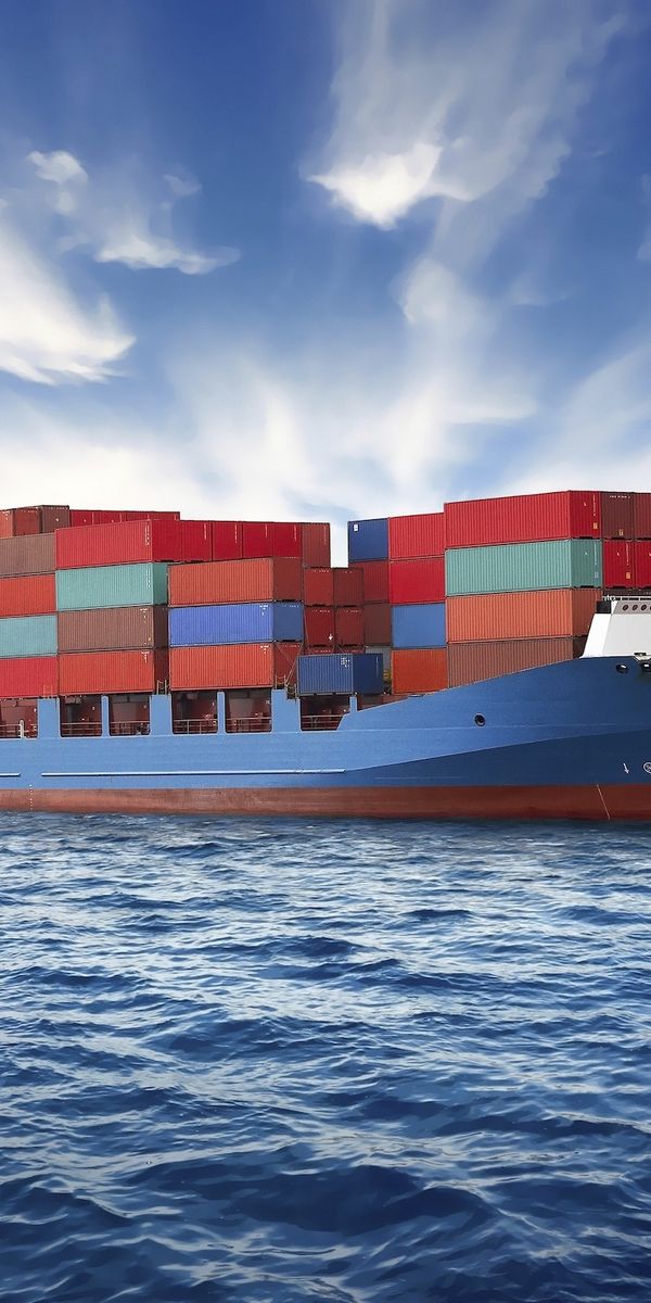 Desktop wallpaper: Container Ship, Container, Vehicles, Ship 4K free ...