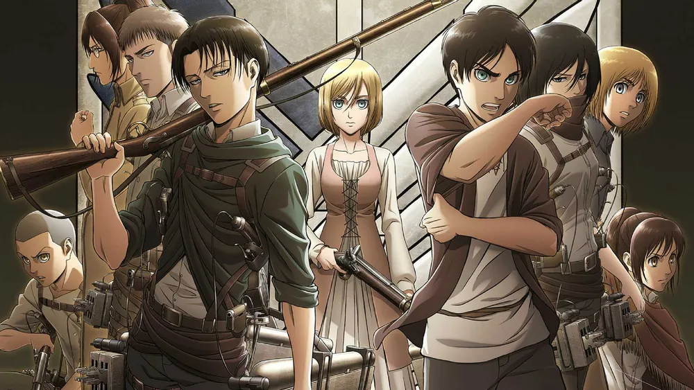 Desktop wallpaper: Levi Ackerman, Anime, Attack On Titan, Brown Eyes ...