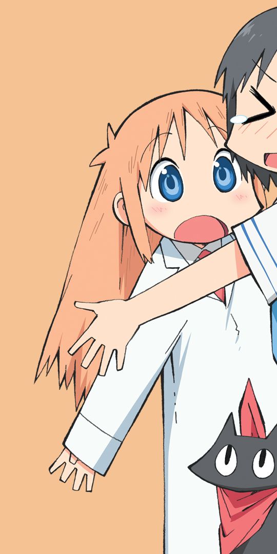 Phone wallpaper: Anime, Nichijō, Hakase (Nichijō), Nano Shinonome ...