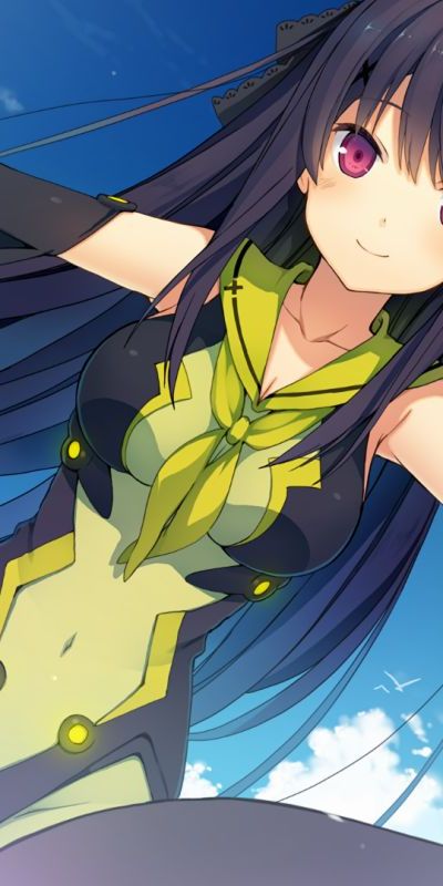 Phone wallpaper: Anime, Aokana: Four Rhythm Across The Blue, Misaki ...