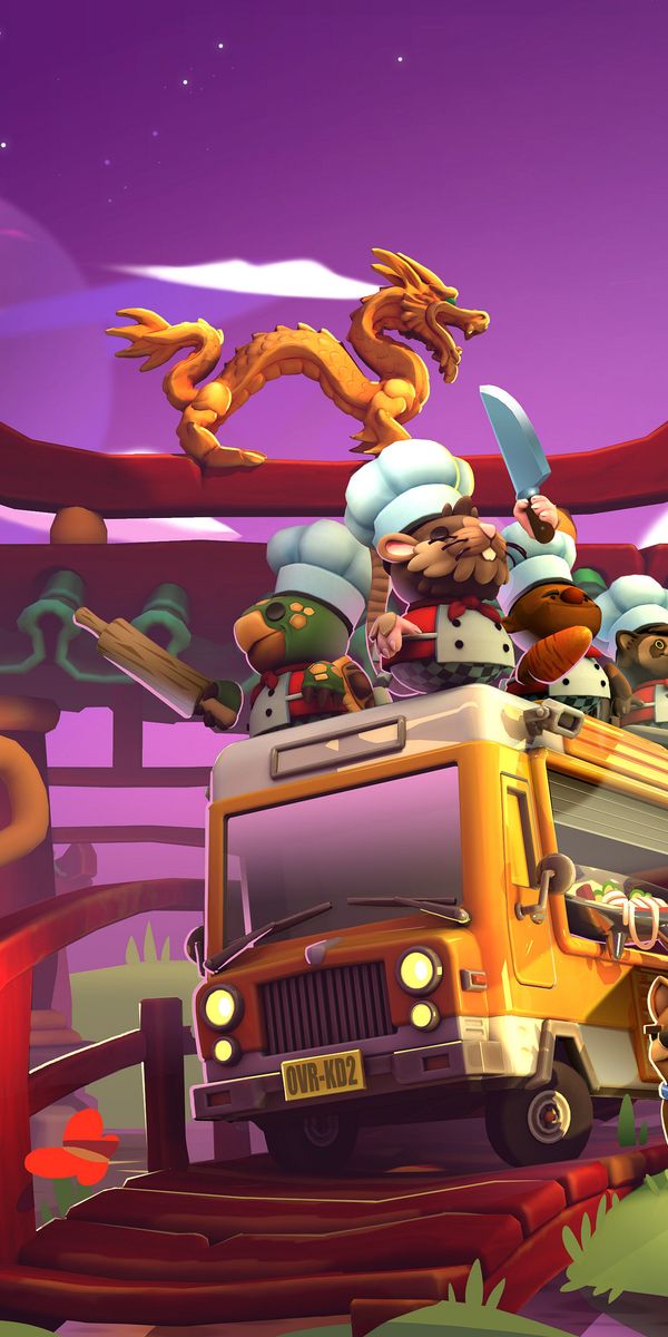 Phone wallpaper: Video Game, Overcooked 2 1011635
