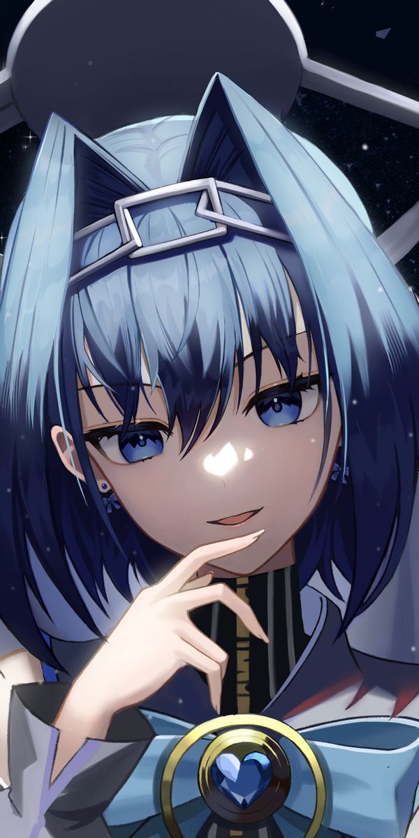 Phone wallpaper: Ouro Kronii, Anime, Virtual Youtuber, Hololive 1431601