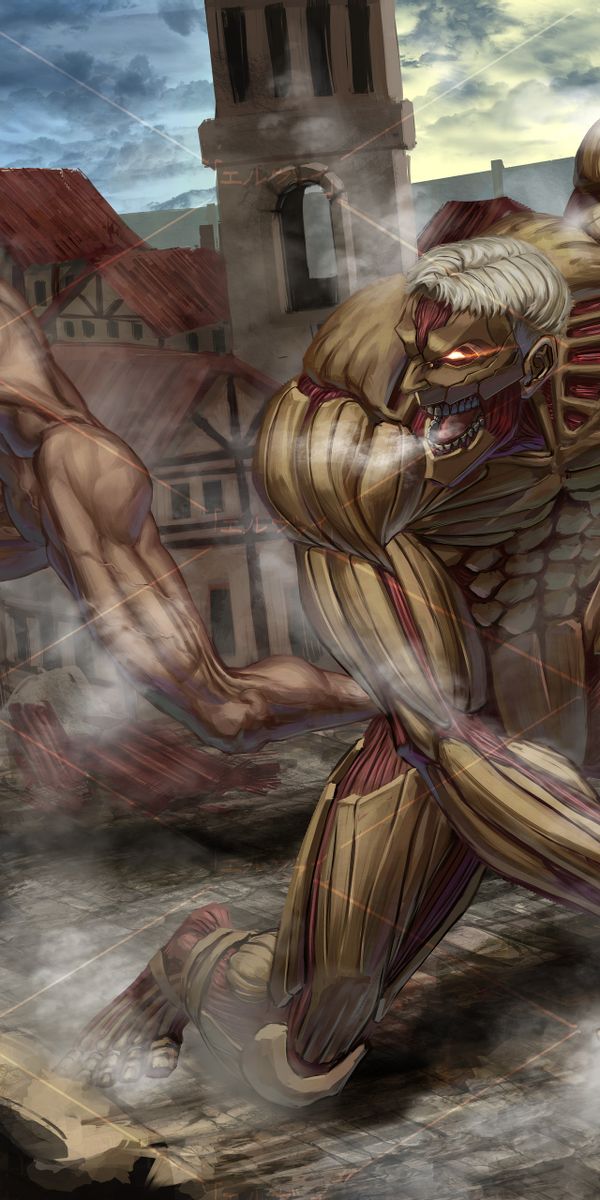 Desktop wallpaper: Reiner Braun, Attack On Titan, Anime, Armored Titan ...