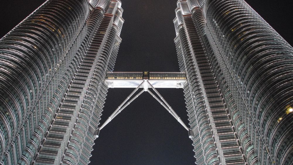 HD desktop wallpaper: Night, Architecture, Skyscraper, Building, Tower ...