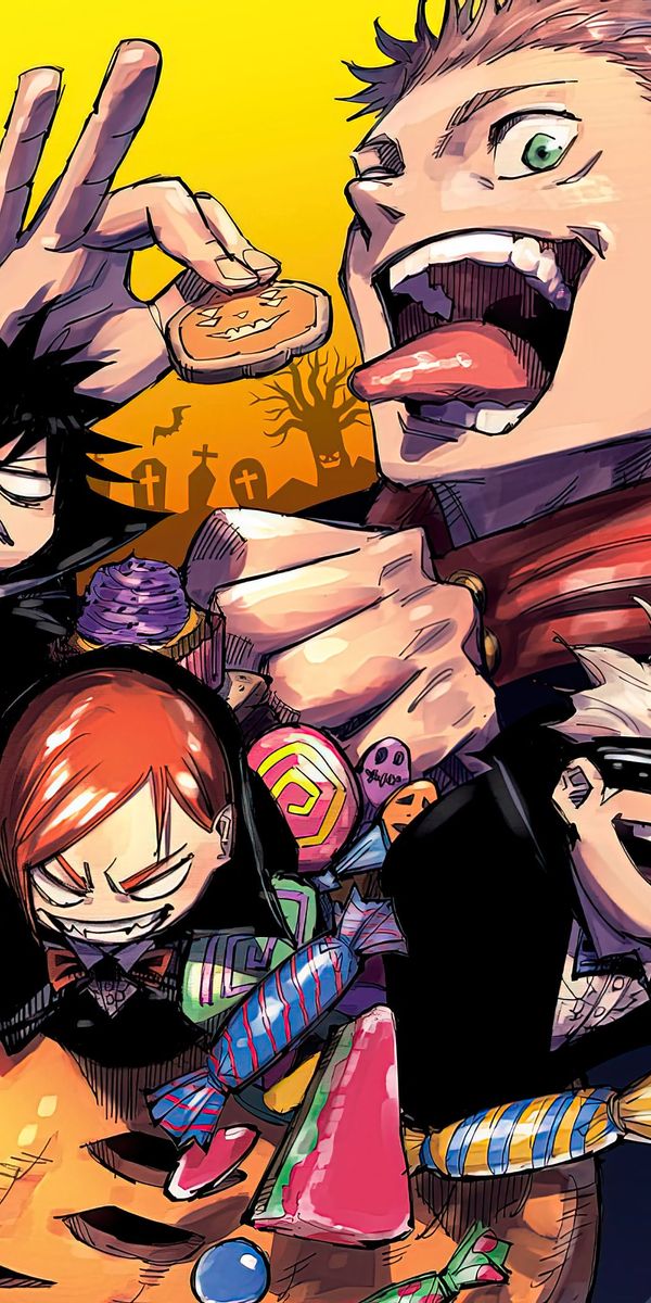 Desktop wallpaper: Jujutsu Kaisen, Satoru Gojo, Nobara Kugisaki, Yuji ...